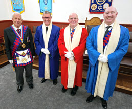 Red Triangle Chapter installation - West Lancashire Freemasons