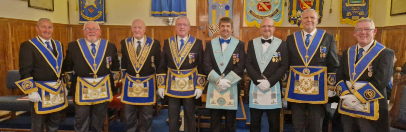 Hindpool Lodge proclaims Gary Gibson as WM - West Lancashire Freemasons