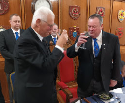 50 years of Freemasonry for Ray Firth - West Lancashire Freemasons
