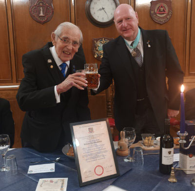 60 years of brotherhood for Alan Brotherton - West Lancashire Freemasons