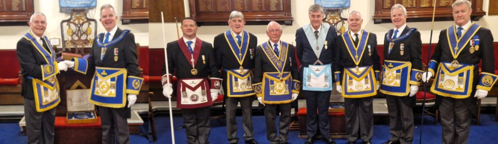 Peter Lamb celebrates 50 years in Freemasonry - West Lancashire Freemasons