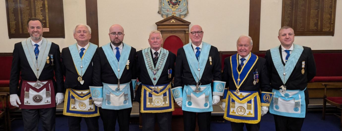 A joyous night at Ashmole Lodge - West Lancashire Freemasons