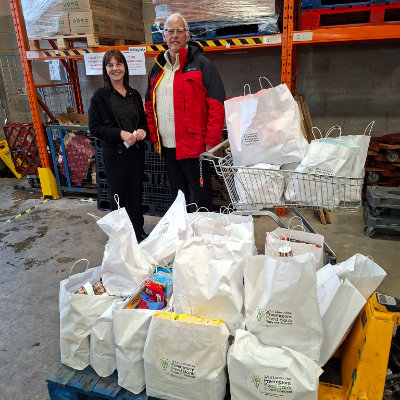 Blackpool Group’s annual food bank appeal - West Lancashire Freemasons